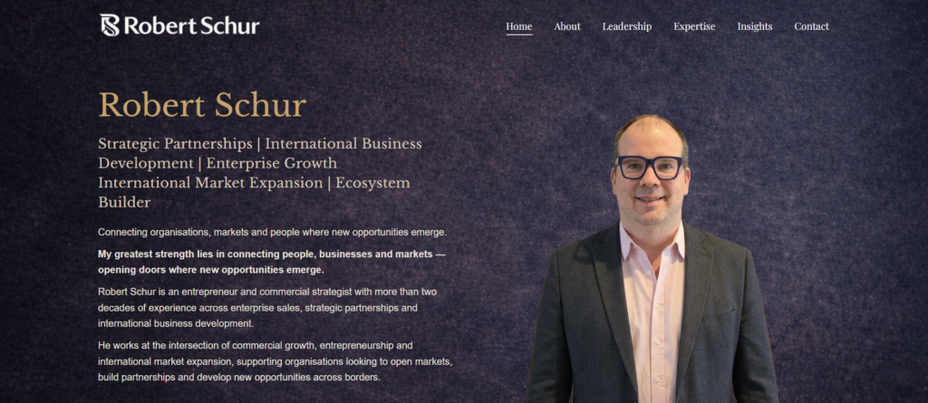 Robert Schur | Strategic Partnerships & International Growth